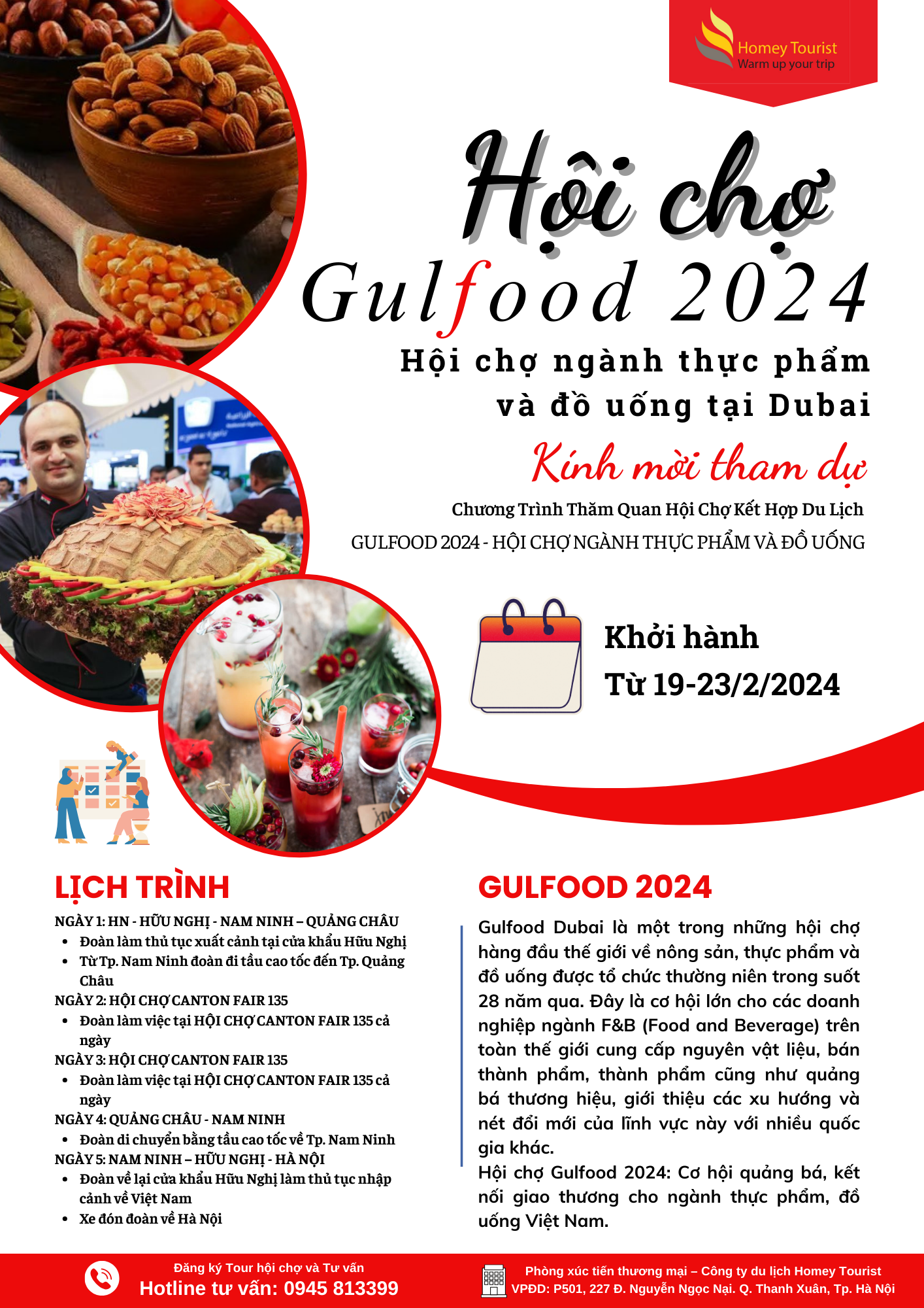 Thư mời tham dự Hội chợ ngành Thực phẩm và Đồ uống quốc tế Gulfood 2024 tại Dubai - Du lịch ...